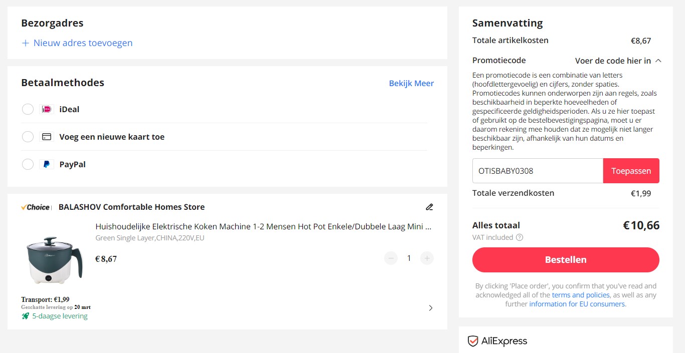 Hoe Aliexpress coupons gebruiken