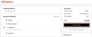 Aliexpress payment methods in 2026