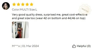 Aliexpress clothing sizes chart