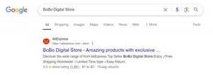 How to find a store on Aliexpress