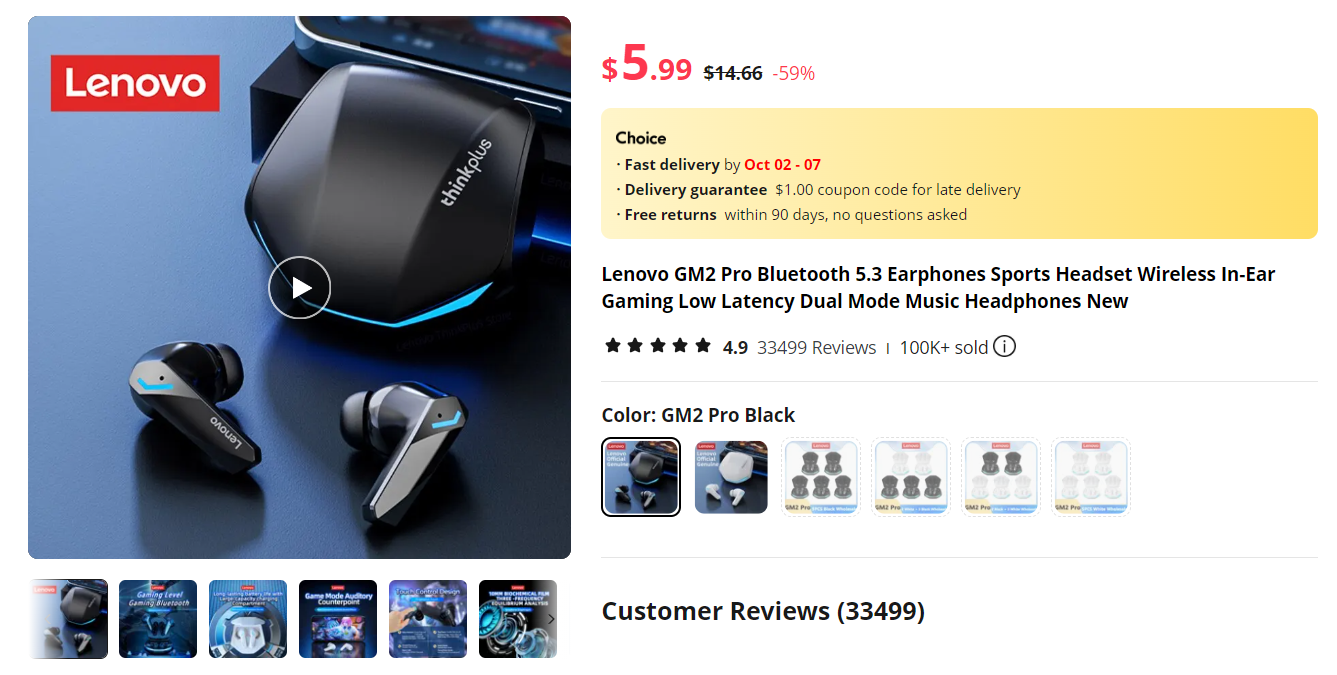 10 best headphones on Aliexpress in 2026